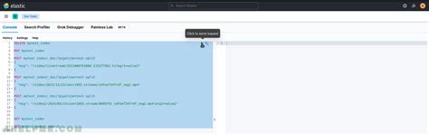 Using Elasticsearch Rest Api From Kibana Dev Console