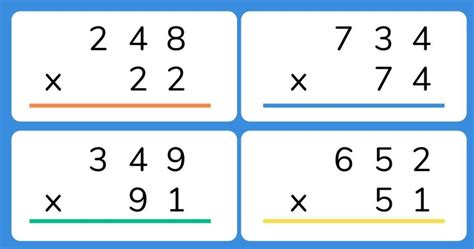 Long Multiplication Method KS2 How To Teach It Step By Step