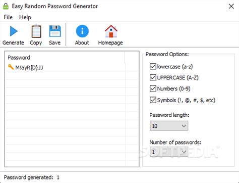 Random Password Generator
