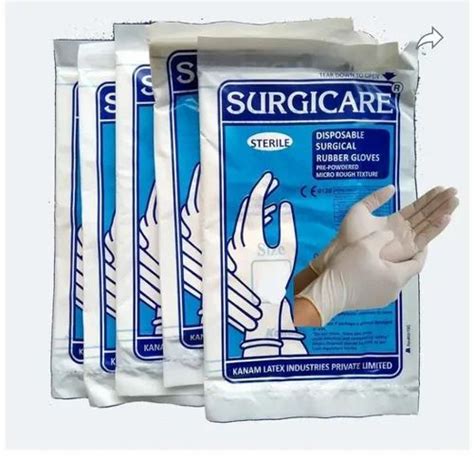 Surgical Glove White Latex Surgical Glove Trader Retailer From Chennai