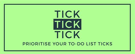 Every Tick Is Not Made Equal Considerations Around Your To Do List And How To Discuss It With