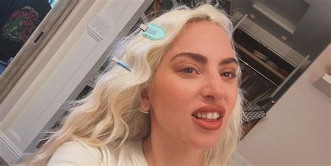 Lady Gaga Just Dyed Her Signature Blonde Hair Jet Black