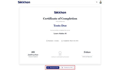 How To Get Your Sikkhon Certificate