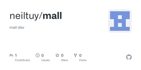 Github Neiltuy Mall Mall Dev