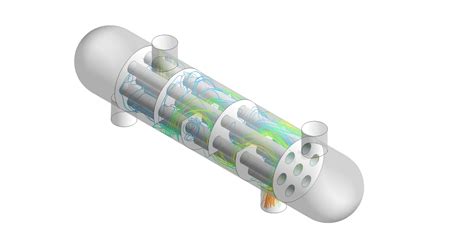 Shell And Tube Heat Exchanger CFD Simulation Using ANSYS CFX CFD