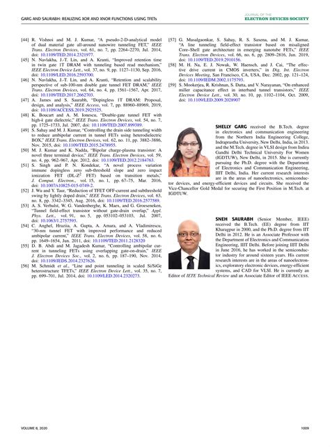 Realizing Xor And Xnor Functions Using Tunnel Field Effect Transistors Pdf