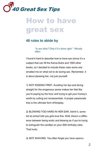 40 GREAT SEX TIP PDF
