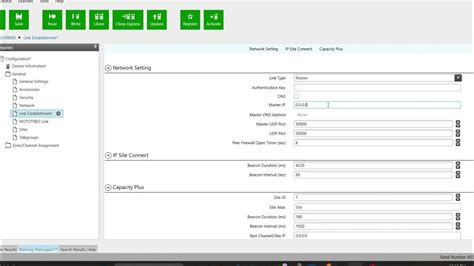 Ip Site Connect Master Repeater Configuration Youtube