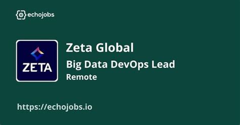 Zeta Global Is Hiring Big Data Devops Lead Remote [hadoop Python Postgresql Mysql Mariadb Perl