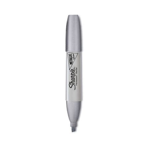 Sharpie Metallic Chisel Tip Permanent Marker Medium Chisel Tip Silver