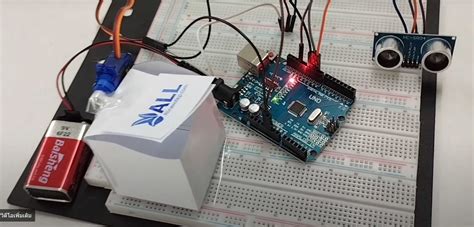 ถังขยะอัจฉริยะด้วย arduino โปรเจกต์ diy สำหรับบ้านอัจฉริยะ