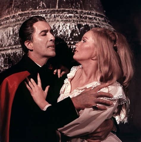 Christopher Lee And Veronica Carlson Share A Struggle As The Count And