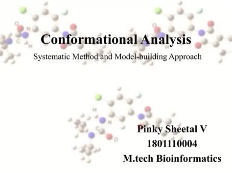 Conformational Analysis Pptx