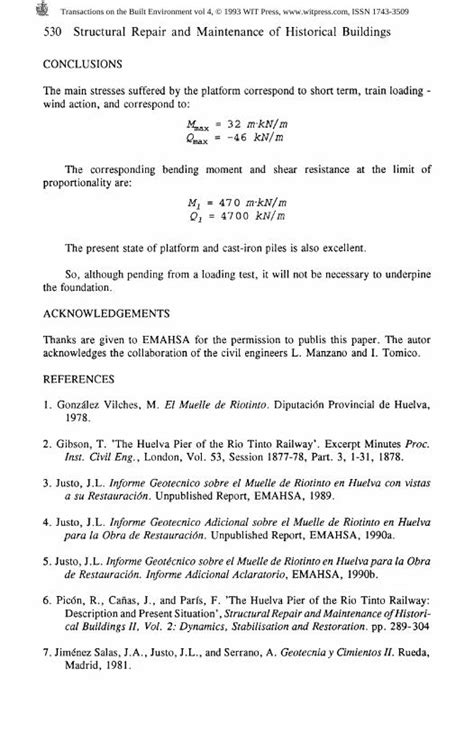 pdf structural repair and maintenance of historical … · elasticity