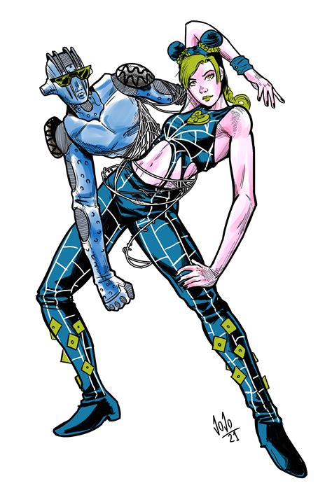 Jolyne Kujo Fanart I Did Fanart