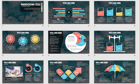 Snowflakes Powerpoint 73177