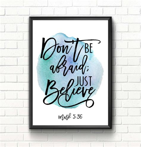 Bible Verse Wall Decor Printable