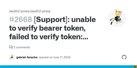 Support Unable To Verify Bearer Token Failed To Verify Token Oidc Id Token Issued By A