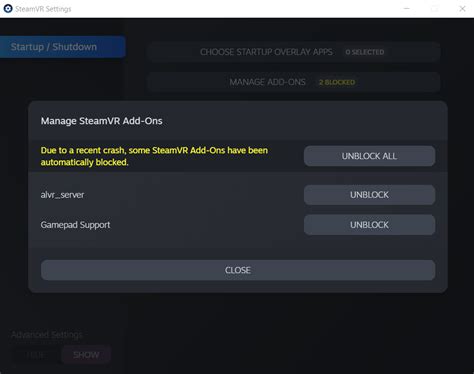 Steamvr Blocking Alvr Add On · Issue 617 · Polygraphenealvr · Github