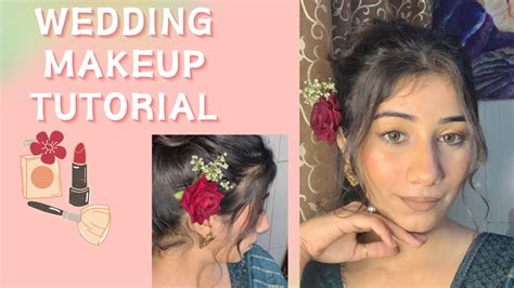 Simple And Quick Wedding Makeup Tutorial Youtube
