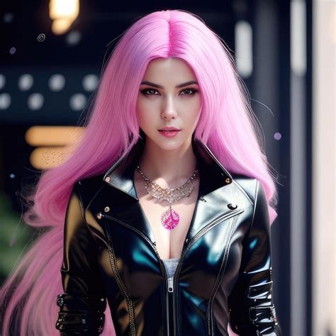 Premium Photo A Young Beautiful Woman With A Soft Expression Mysterious Eyes She Has Long