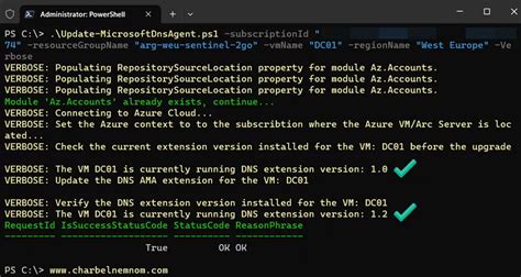 How To Update Microsoft DNS AMA Extension For Azure VMs Easily CHARBEL NEMNOM MVP MCT