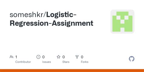 Github Someshkrlogistic Regression Assignment