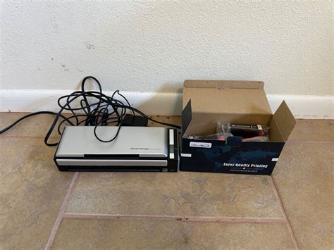 Lot 130 Fujitsu Scan Snap Portable Color Image Document Scanner And More Just Right Estate Sales