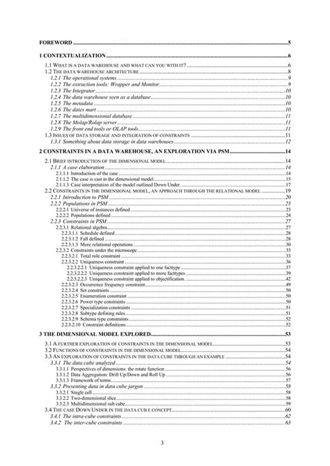 Master Thesis Data Warehouse Design Computer Science Pdf