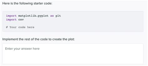 Solved Python In This Problem You Will Be Creating A Plot Chegg
