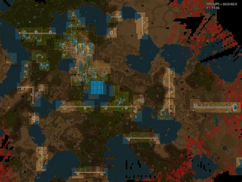 My Self Repairing Train Supplied Artillery Outpost R Factorio