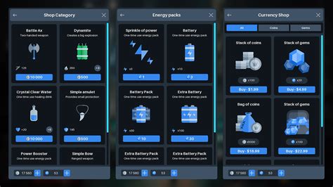 Dark Gui Ui Main Menu Pro Kit Complete Solution In 2d Assets Ue