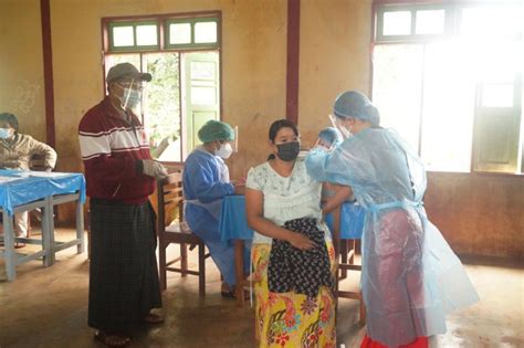 ပင်လောင်းမြို့နယ်တွင် ဦးစားပေးအုပ်စုအလိုက် ပြည်သူ ၁၁၈၃၄ ဦးအား ဒုတိယအကြိမ် ကာကွယ်ဆေး ထိုးနှံပေးပ