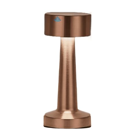 Lámparas Mesa Escritorio Recargables Decorativas Noche Led Cobre Mancuerna Walmart En Línea