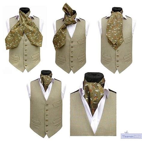 Как завязать шейный платок мужчине под рубашку — способы с фото