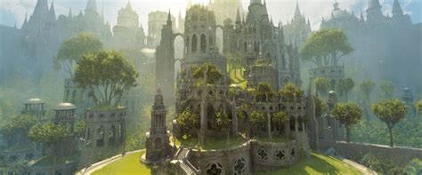 Image Result For Elven City Concept Art Fantasy Art Landscapes