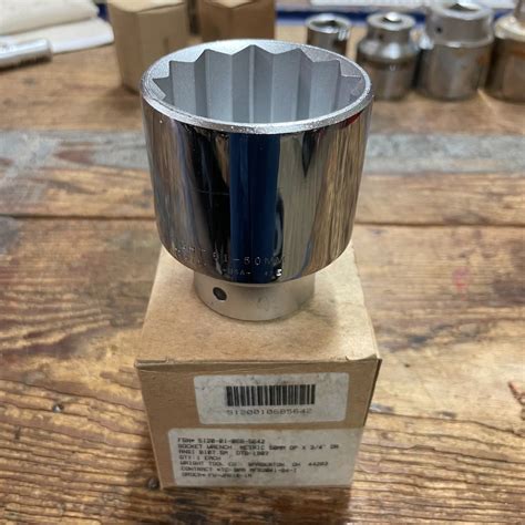 Wright 34 Drive 50mm 12 Point Chrome Socket 61 50mmc Harry J Wright 34 Drive 50mm 12 Point Chrome Socket 61 50mmc Harry J