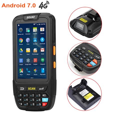 Wireless Android 7 0 Handheld Pda Smart Data Terminal Portable 2d Qr