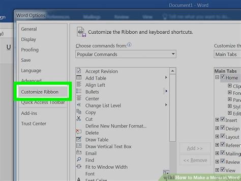How To Make A Menu In Word 15 Steps With Pictures WikiHow