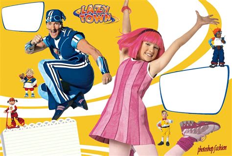 Arts E Vetores Moldura Lazy Town Nick