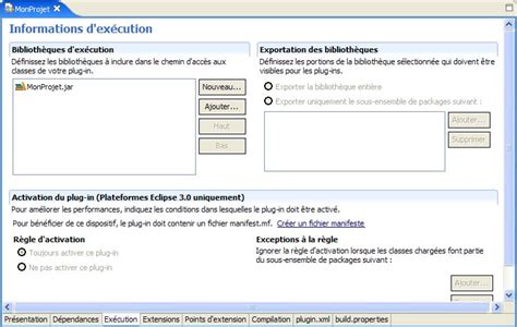 Développement Dun Plugin Eclipse