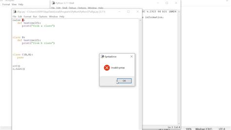 Mro Example In Python Youtube