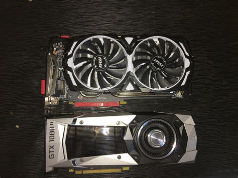 Msi Gtx Ti Armor Vs Fe Msi Pcb Two Inches Wider R Nvidia