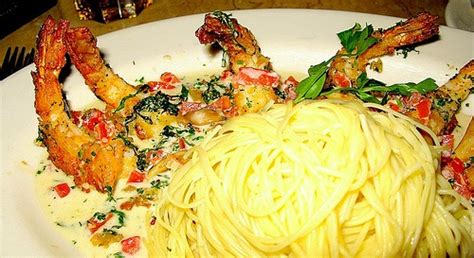 Delicious Shrimp Scampi At Grand Lux Cheesecake Factory