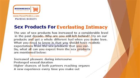 Sex Products For Everlasting Intimacy