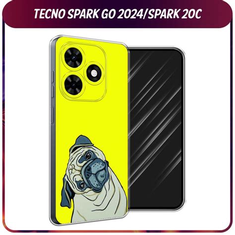 Силиконовый чехол на Tecno Spark Go 2024 Spark 20c Текно Спарк Го