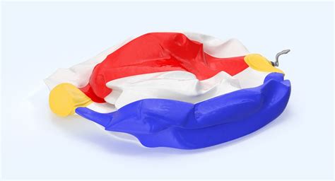 수축 된 비치 볼 3d 모델 49 Max Free3d