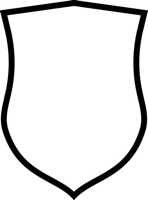 Badge Frame Outline Shape Design 14493680 Vector Art At Vecteezy