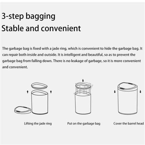 Jual Smart Trash Bin Touchless Tempat Sampah Pintar Sensor Otomatis Induksi Shopee Indonesia