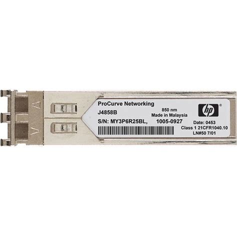 Hpe X120 1g Sfp Lc Lx Transceiver Hardware Nation